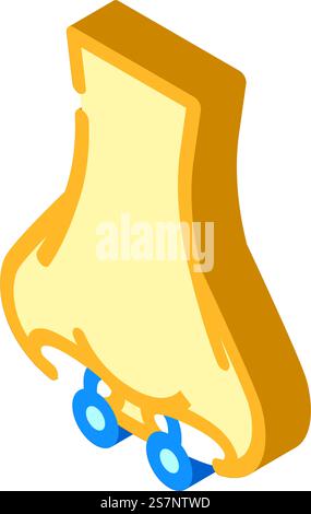 septum piercing fashion beauty isometric icon vector illustration Stock ...