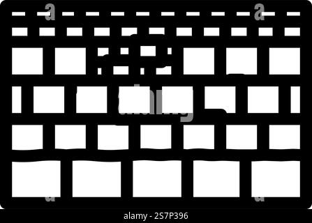 western wall wailing wall line icon vector illustration Stock Vector ...