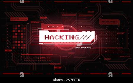 abstract terminal console. futuristic interface elements set. Internet ...