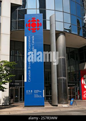 Toronto Canada / The Canadian Broadcasting Centre in Downtown Toronto ...