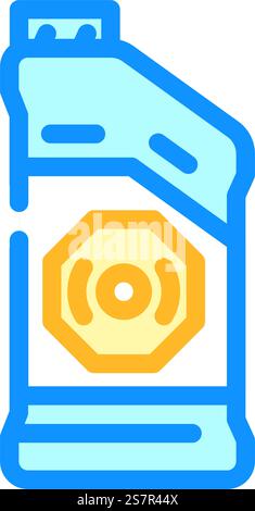 brake fluid car mechanic color icon vector illustration Stock Vector ...