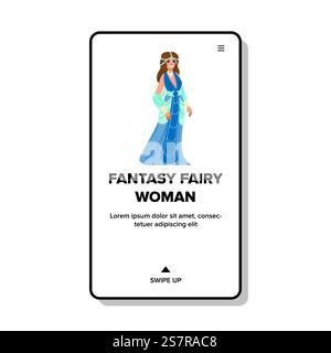 storyteller fantasy fairy woman vector Stock Vector Image & Art - Alamy