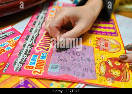 New Taipei City , Taiwan- : Taiwan’s 20 million scratch-off lottery ...
