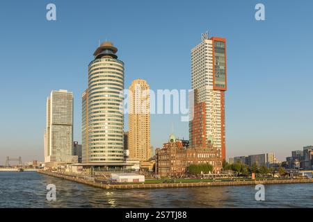 Panorama di Rotterdam Stock Photo - Alamy