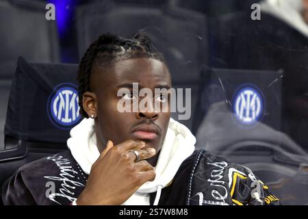 Yann Aurel Bisseck of Fc Internazionale looks on during the Serie A ...