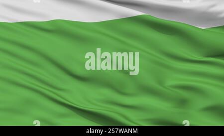 Apulo City Flag, Colombia, Cundinamarca Department, Isolated On White ...