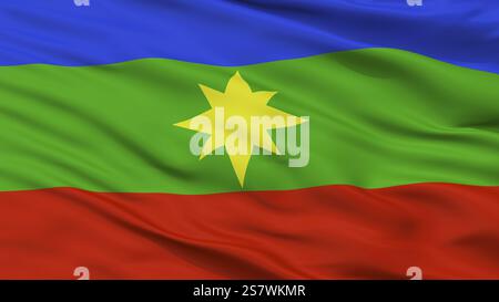 Planeta Rica City Flag, Colombia, Closeup View Stock Photo - Alamy