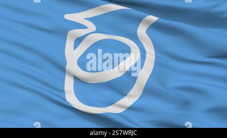 Closeup of Shizuoka Flag, Capital of Japan Prefecture Stock Photo - Alamy