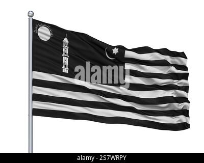 Khuddam Ul Ahmadiyya Flag, Isolated On White Background Stock Photo - Alamy