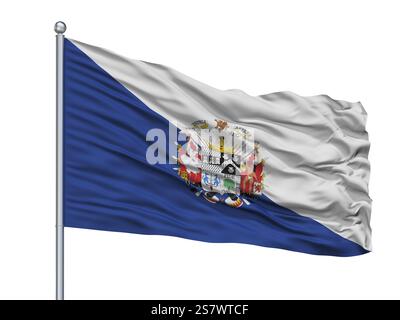 mountains with flag of chile Stock Photo - Alamy