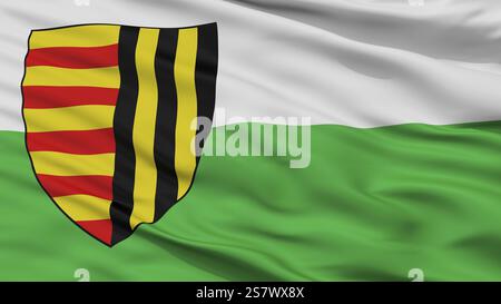 Bree City Flag, Belgium, Closeup View Stock Photo - Alamy