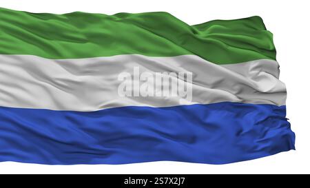 Otanche City Flag, Colombia, Boyaca Department, Isolated On White ...