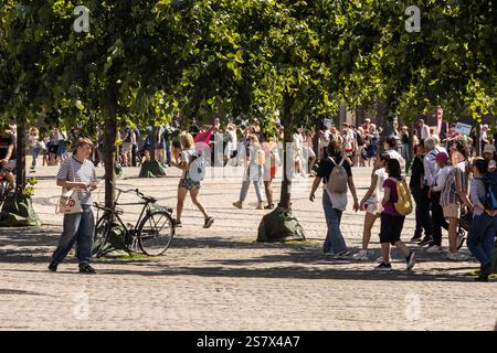 Protesters take part during the ’Folkets Klimamarch. The People's ...