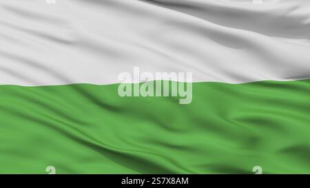 Agustin Codazzi City Flag On Flagpole, Colombia, Cesar Department ...