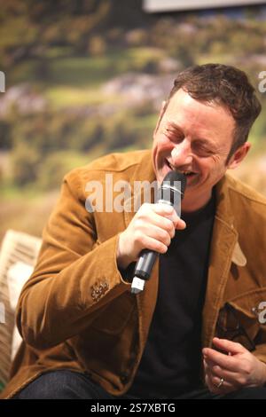 Matt Allwright at the Caravan & Motorhome Show at the NEC in Birmingham ...