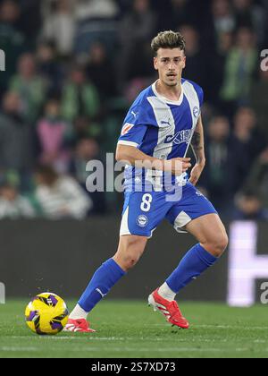 Deportivo Alaves' Antonio Blanco during La Liga match. April 21, 2026 ...