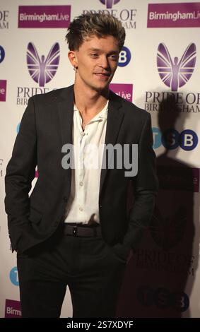 Connor Ball at the Pride Of Birmingham Awards on Monday 7th March 2022 ...