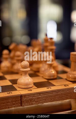 Chess figure pawn isolated on white background. 3d render Stock Photo ...