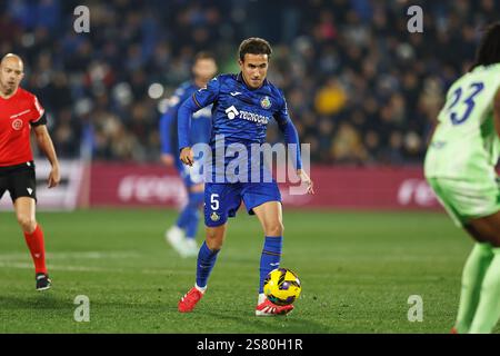 Luis Milla (Getafe), JANUARY 18, 2025 - Football / Soccer : Spanish ...