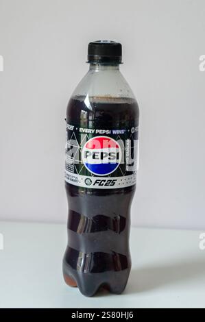Close Up Bottle Pepsi FC25 At Amsterdam The Netherlands 16-1-2025 Stock ...