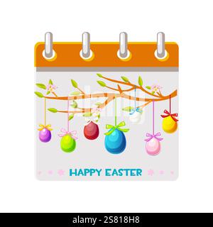 Easter day greeting card Stock Vector Image & Art - Alamy