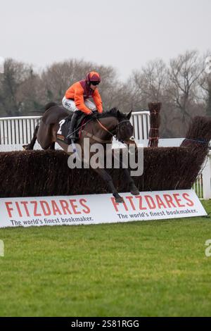 Panic Attack ridden by Harry Skelton on their way to winning the Alder ...