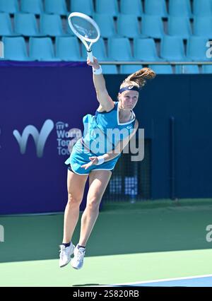 Bengaluru, India. 20th Jan, 2025. France tennis player Alice Robbe ...