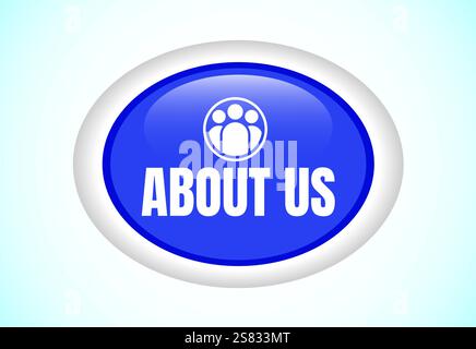 About us button, Suitable for mobile app, and website UI design Stock ...