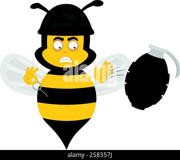throw grenade cartoon vector illustration Stock Vector Image & Art - Alamy