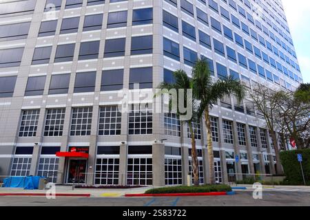 Mattel headquarters building. Mattel is an American multinational toy ...