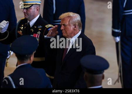 Washington, DC. 20th Jan, 2025. WASHINGTON, DC - JANUARY 20: Melania ...