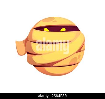 Mummy font. Alphabet in bandages. Monster zombie Letters of Latin ...