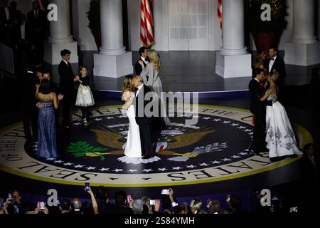 Vice President JD Vance and Usha Vance attend the annual Thanksgiving ...