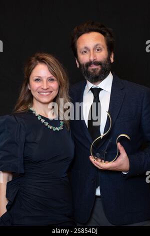 Exclusive. Nicolas Bolduc attending the Photocall for the Lumieres de ...
