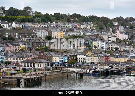 Cobh waterfront, Cork harbour Stock Photo - Alamy