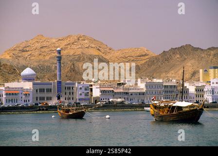 Muttrah, Muscat Port, Sultanate of Oman, Arabian Peninsula, Middle East ...