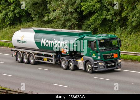 Morrisons Supermarket transit delivery truck lorry vehicle English ...