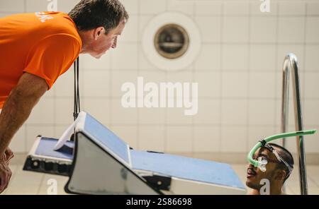 EINDHOVEN - Peter Bishop during a press meeting of the Royal Dutch ...