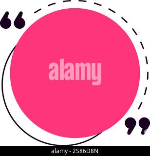 testimonial quotation speech bubble background for web review vector ...