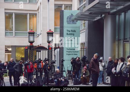 Entrance to the Rolls Building, Royal Courts of Justice, Business and ...