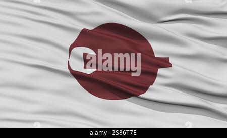 Nara, prefecture of Japan. High resolution satellite map Stock Photo ...