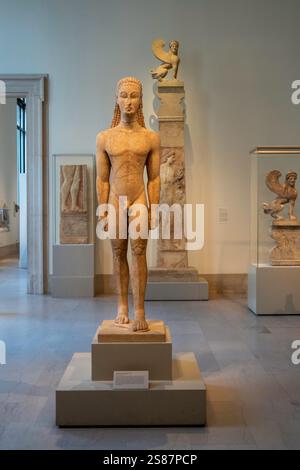 The Greek and Roman Art wing at the Metropolitan Museum of Art contains ...