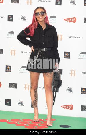 Chelsea Ruby attends 'Break' Drive-In Premiere at Brent Cross, London ...