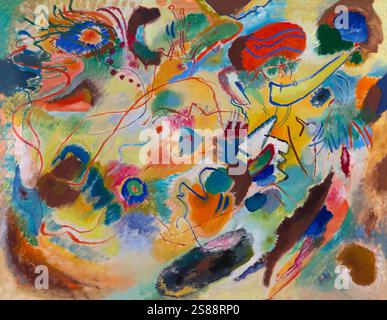 Wassily Kandinsky, Composition VII, 1913 Stock Photo - Alamy