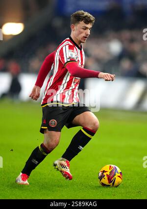 Sheffield United's Harrison Burrows during the Sky Bet Championship ...