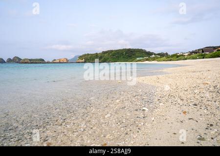 Empty seaside in spring at Aka Island, Zamami Village, Okinawa ...