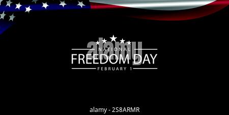 National Freedom Day A Time to Remember and Rejoice Stock Vector Image ...