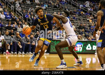 Marquette forward Royce Parham (13) in action during the second half of ...