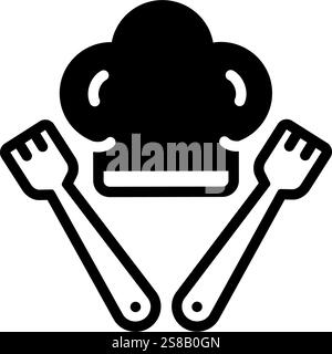 Icon for chef hat, toque Stock Vector Image & Art - Alamy
