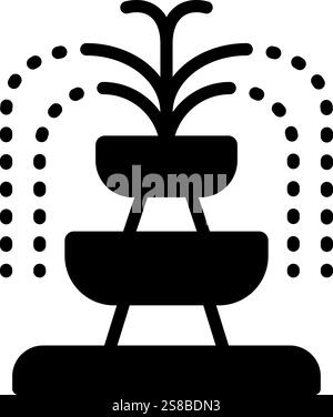 Icon for fountain, wellhead Stock Vector Image & Art - Alamy
